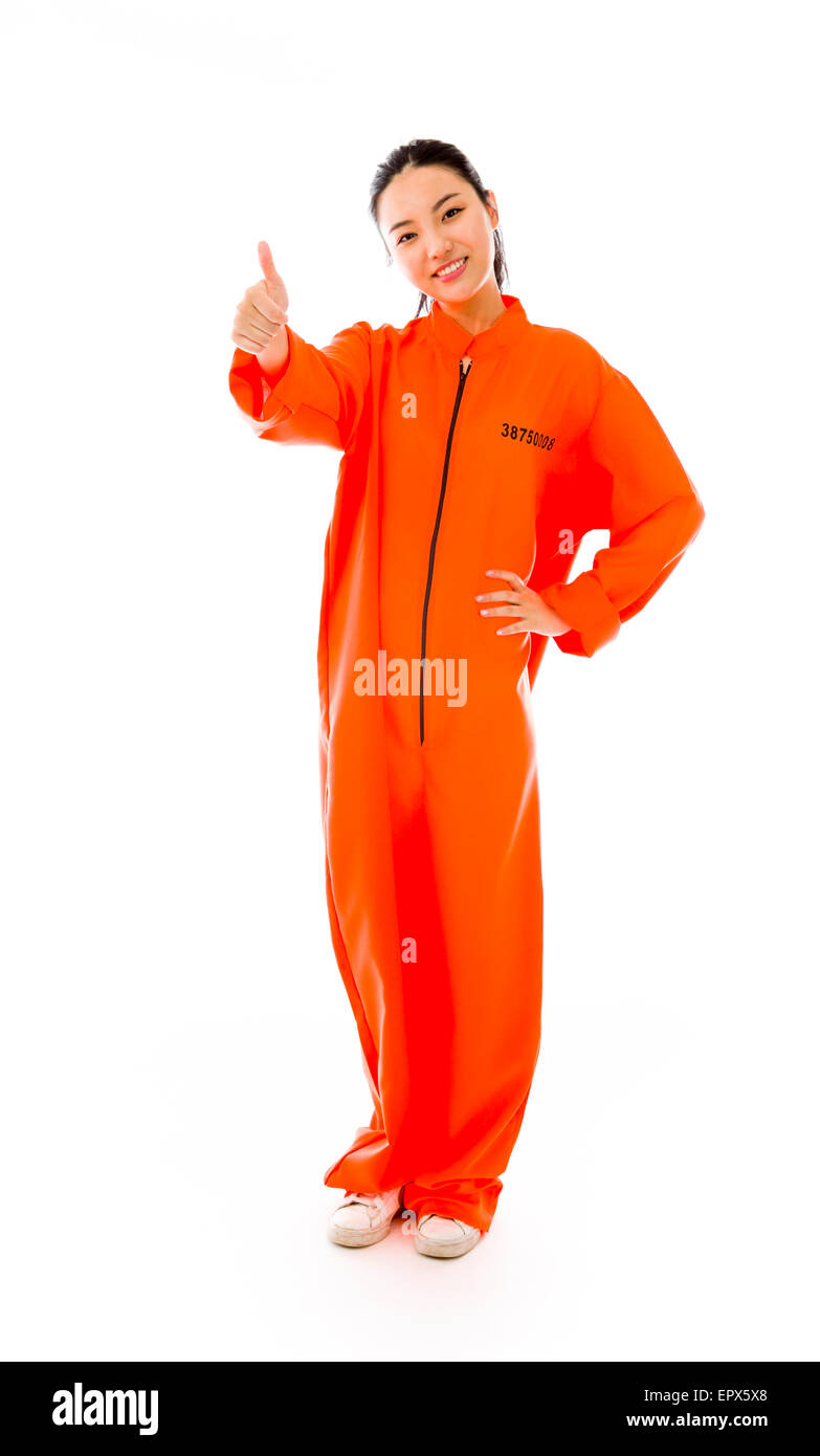 Crime thumbs up smiling hi-res stock photography and images - Alamy