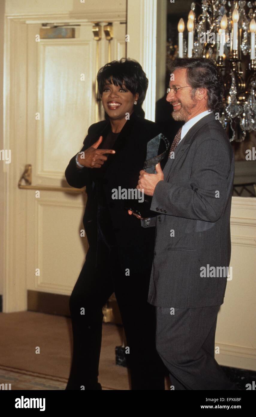 STEVEN SPIELBERG with Oprah Winfrey at Steven Spielberg honored by ... STEVEN SPIELBERG with Oprah Winfrey at Steven Spielberg honored by ...