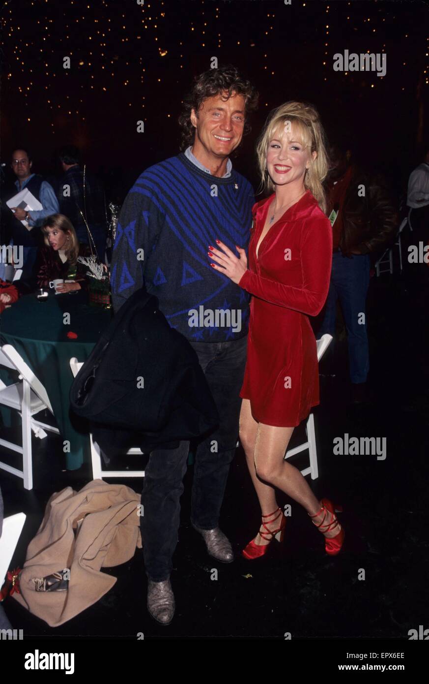 SHADOE STEVENS with J.C. Wendel at 65th annual Hollywood Christmas ...