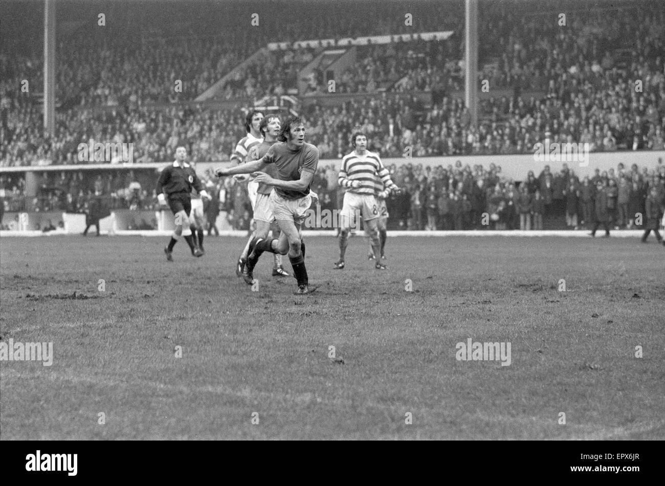 The 1975 Glasgow Cup Final contested between Rangers and Celtic at ...