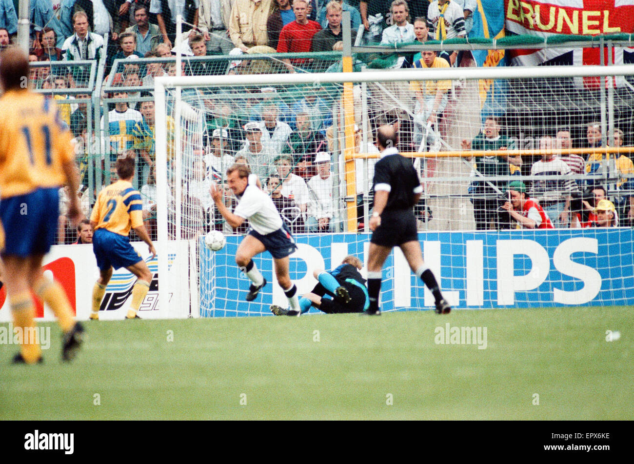 Sweden v England, European Championship Match, Group Stage, Group 1, R ...
