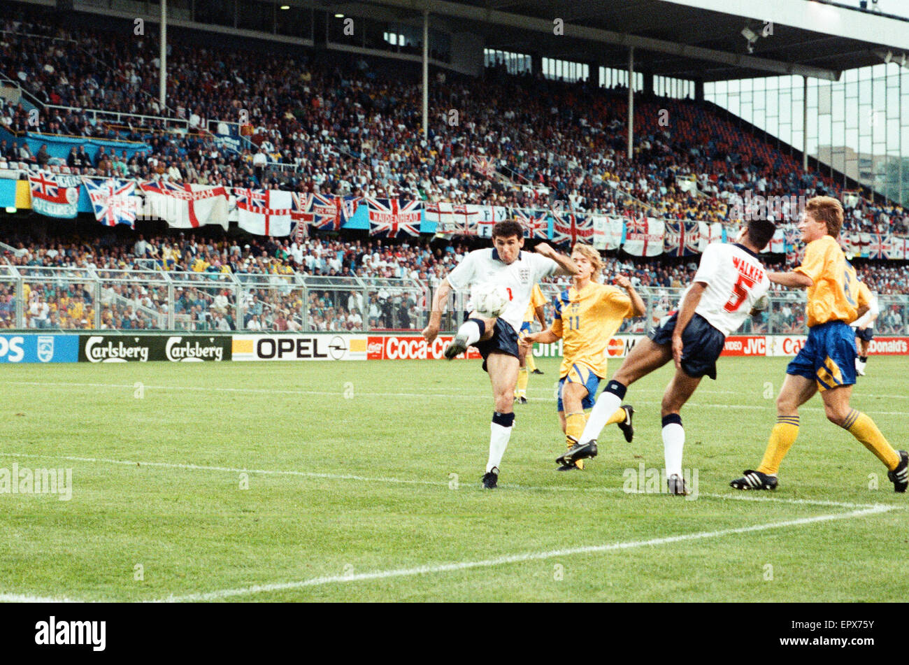 Sweden v England, European Championship Match, Group Stage, Group 1, R ...