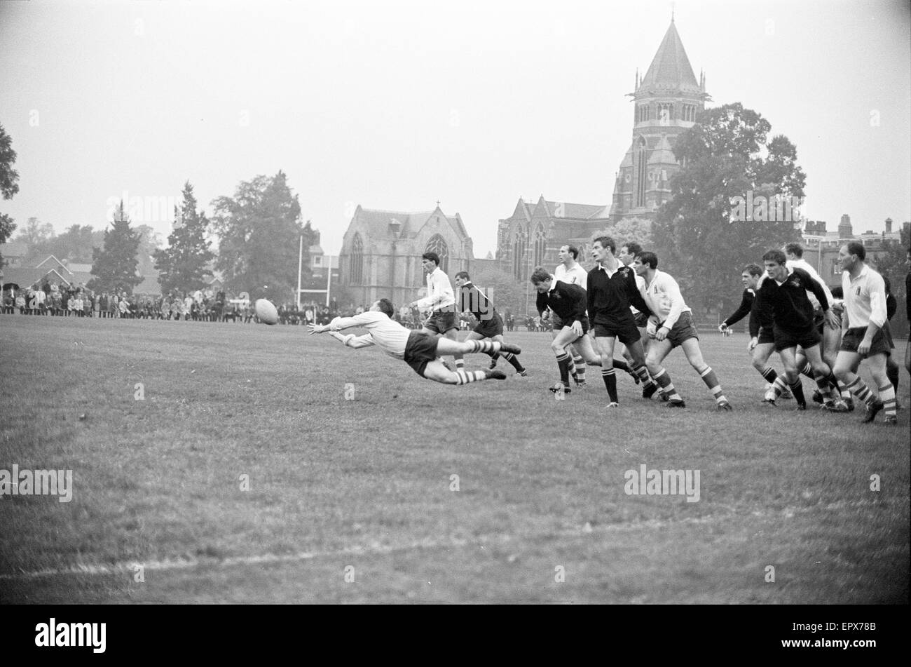 Warwick v London Wasps, Rugby Union match at Rugby School, Rugby ...