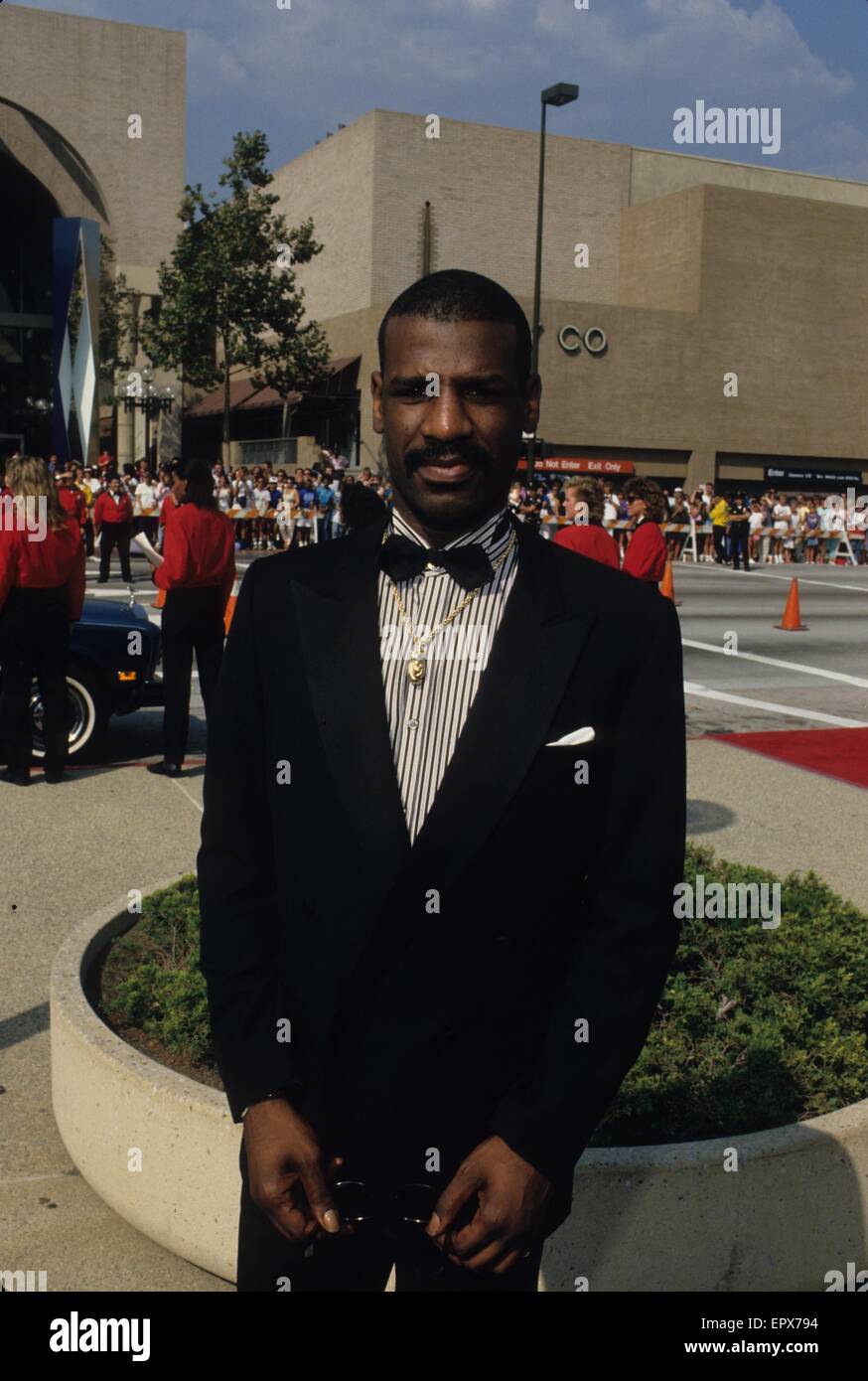 MICHAEL SPINKS 1987.f4773.Supplied by Photos, inc. © Supplied By Globe ...