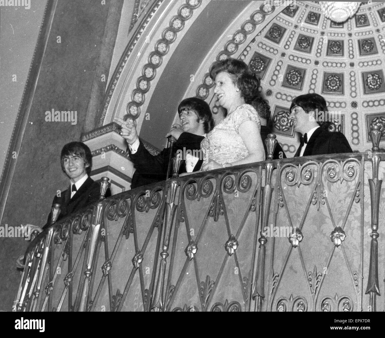The Beatles in Liverpool, Friday 10th July 1964. Back home for evening ...