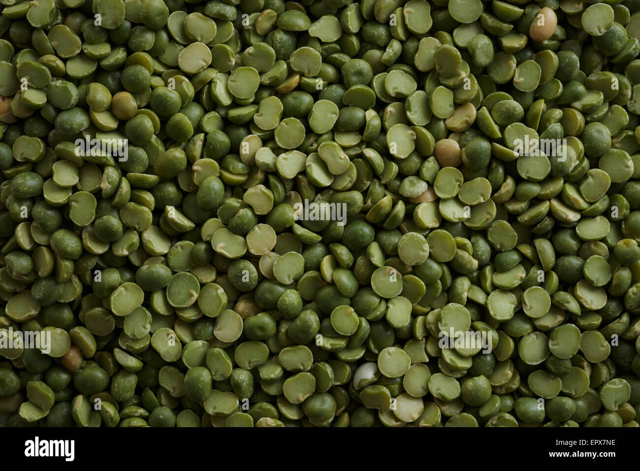 Split green peas Stock Photo - Alamy