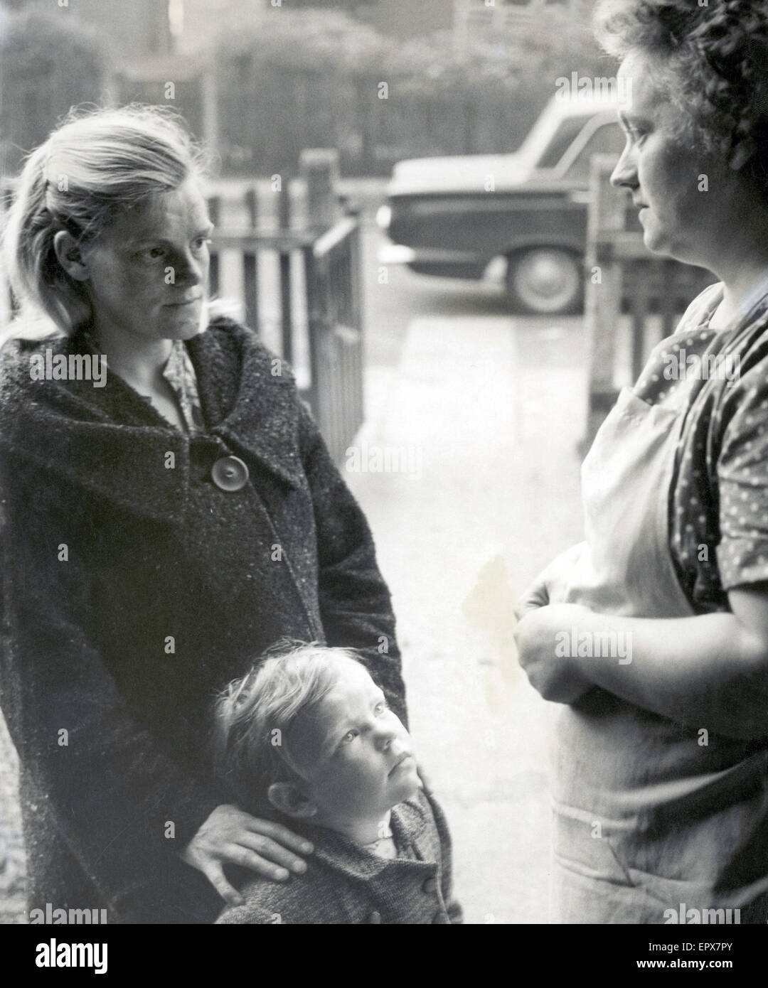 Winifred Bennet (left), mother of missing boy Keith Bennett, pictured ...
