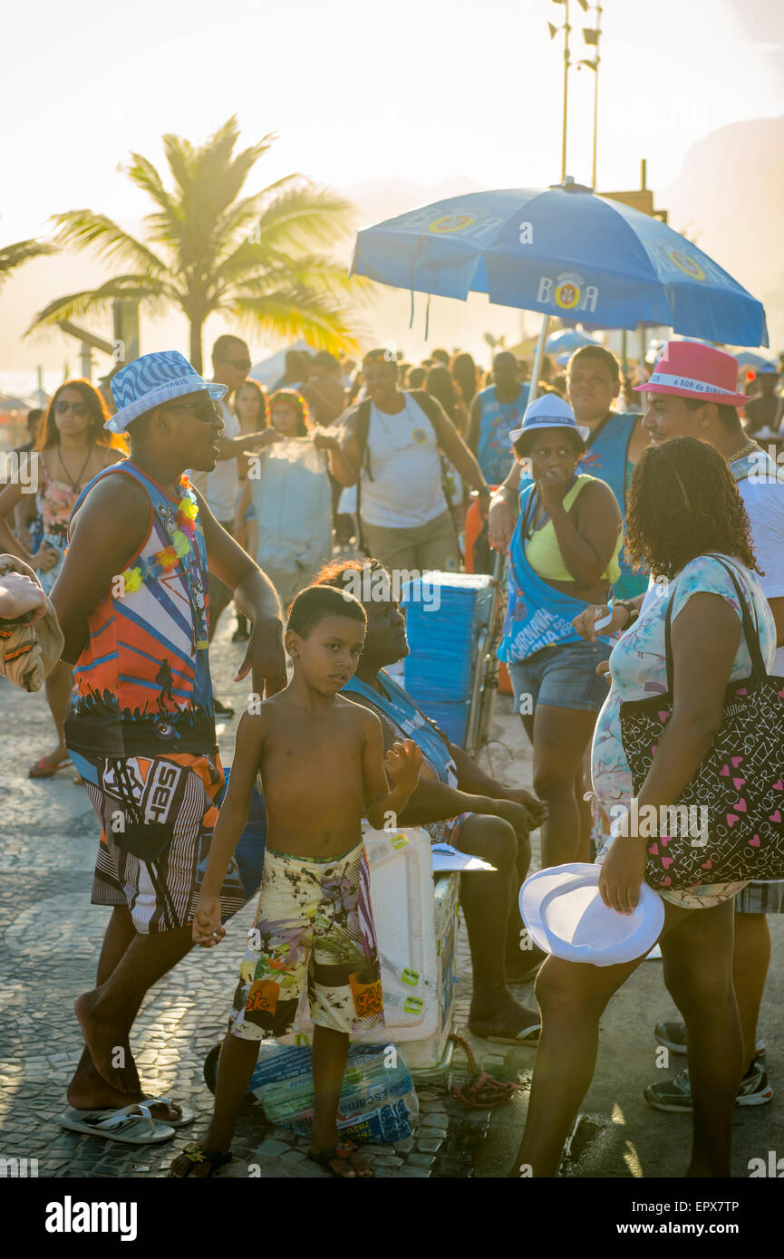 Ipanema beach party hi-res stock photography and images - Alamy