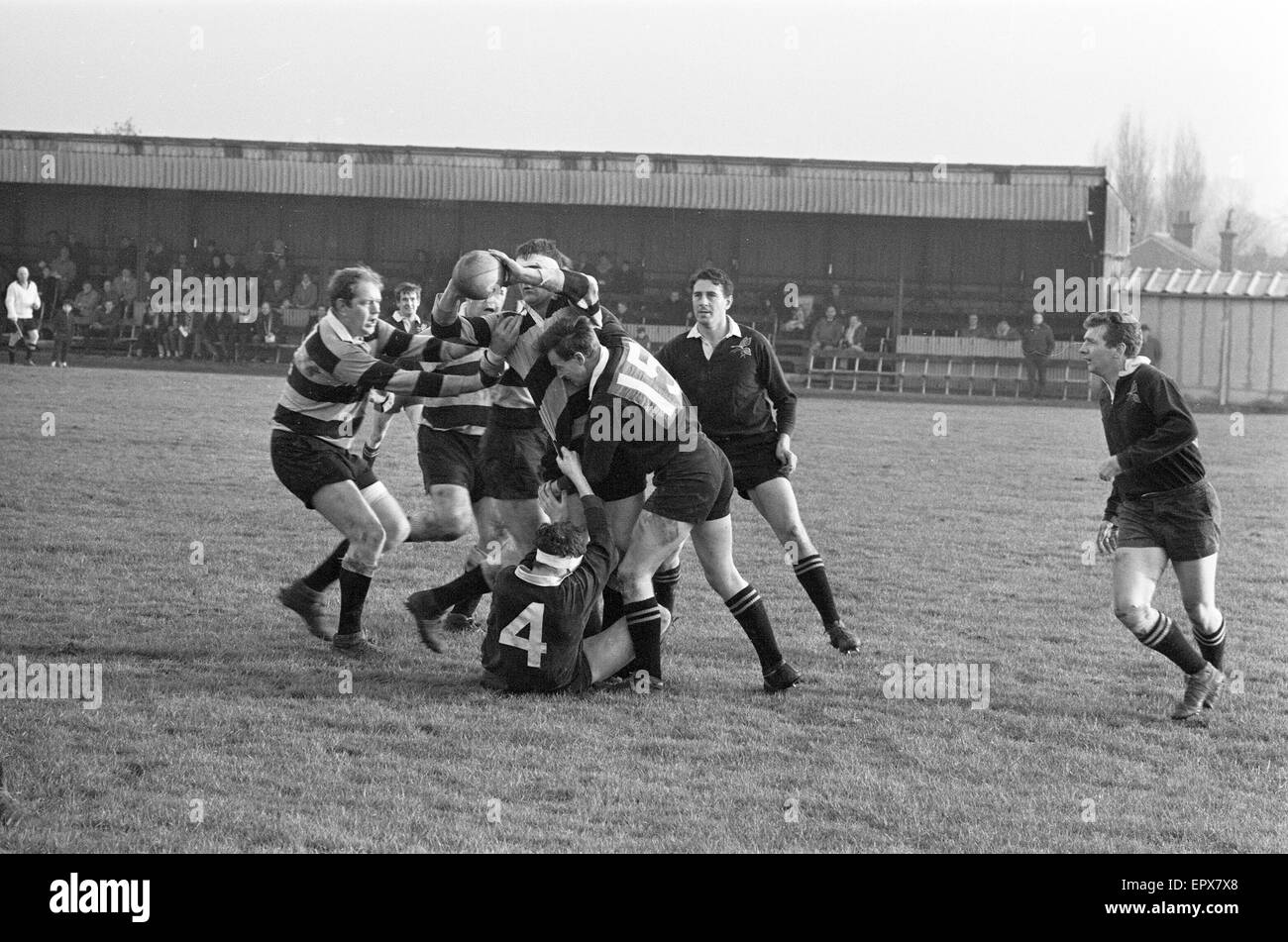 London Wasps v Cardiff, Rugby Union Match at Sudbury, 18th November ...