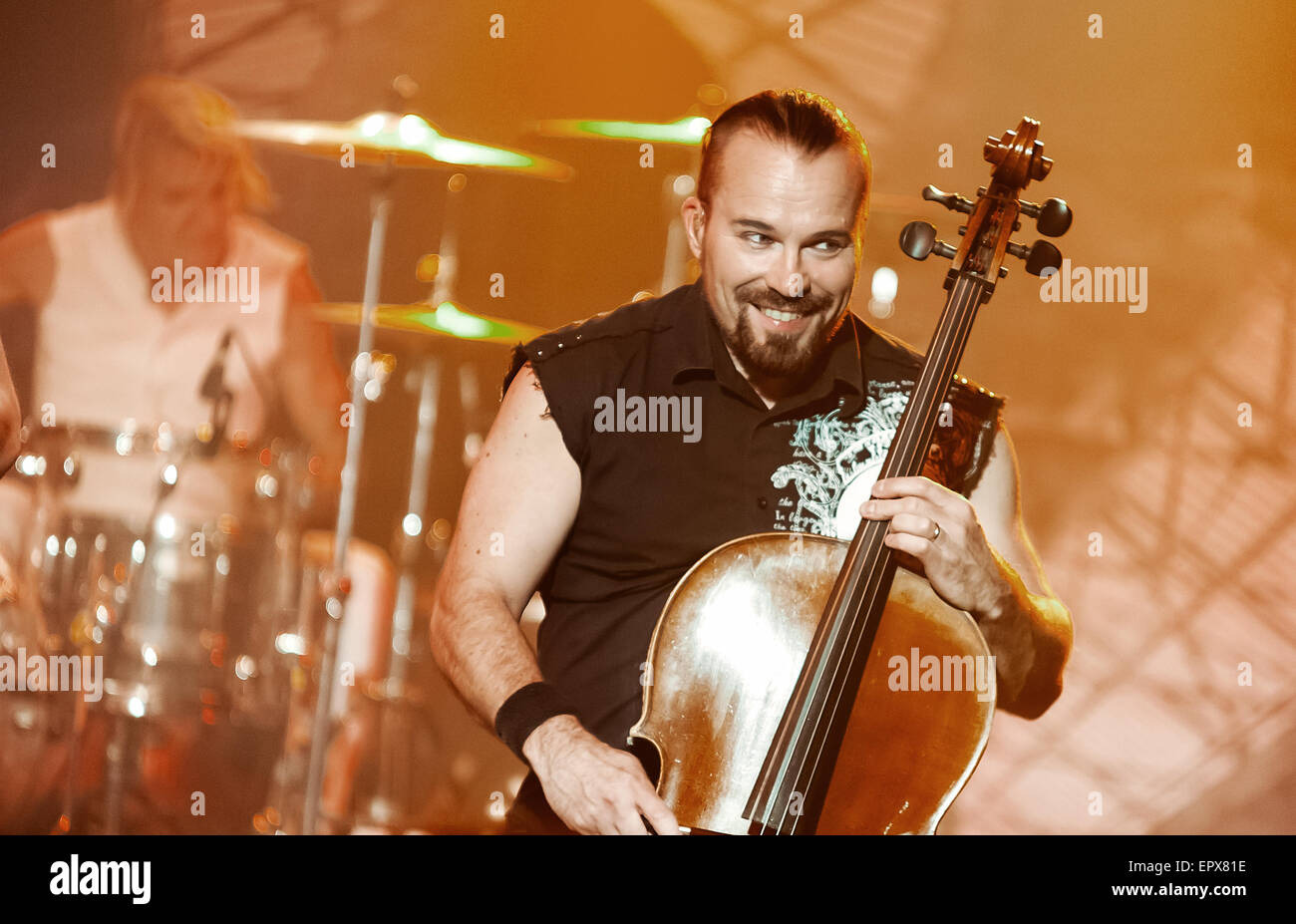 Apocalyptica Finnish Metal band from Helsinki. US tour 2015. Raleigh ...