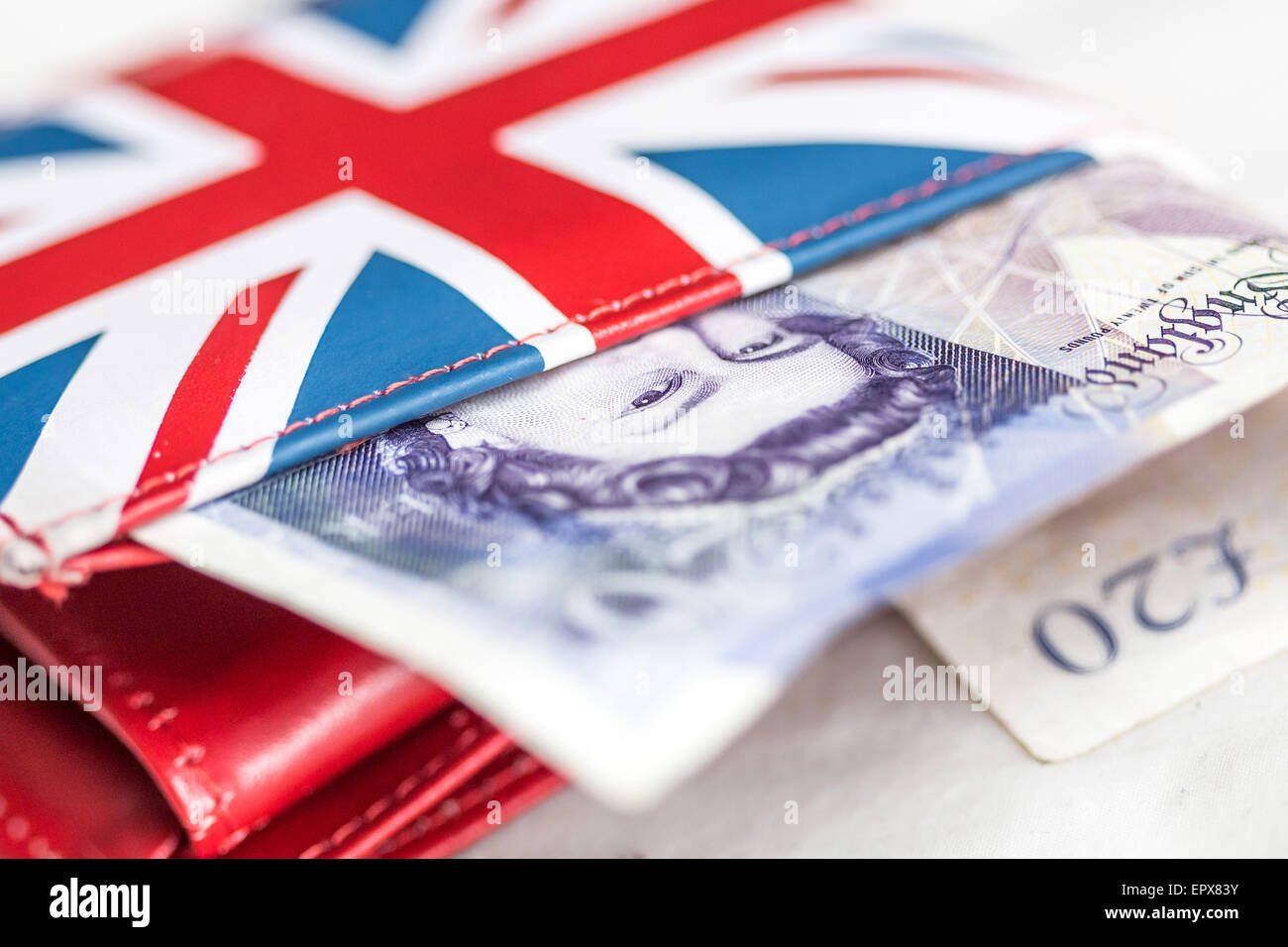 English money in wallet hi-res stock photography and images - Alamy