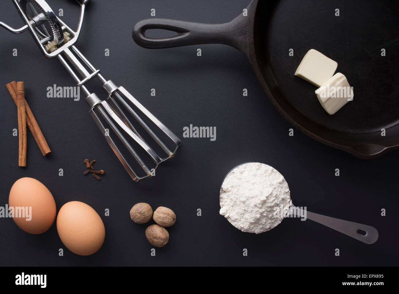 Ingredients prepared for cooking Stock Photo - Alamy