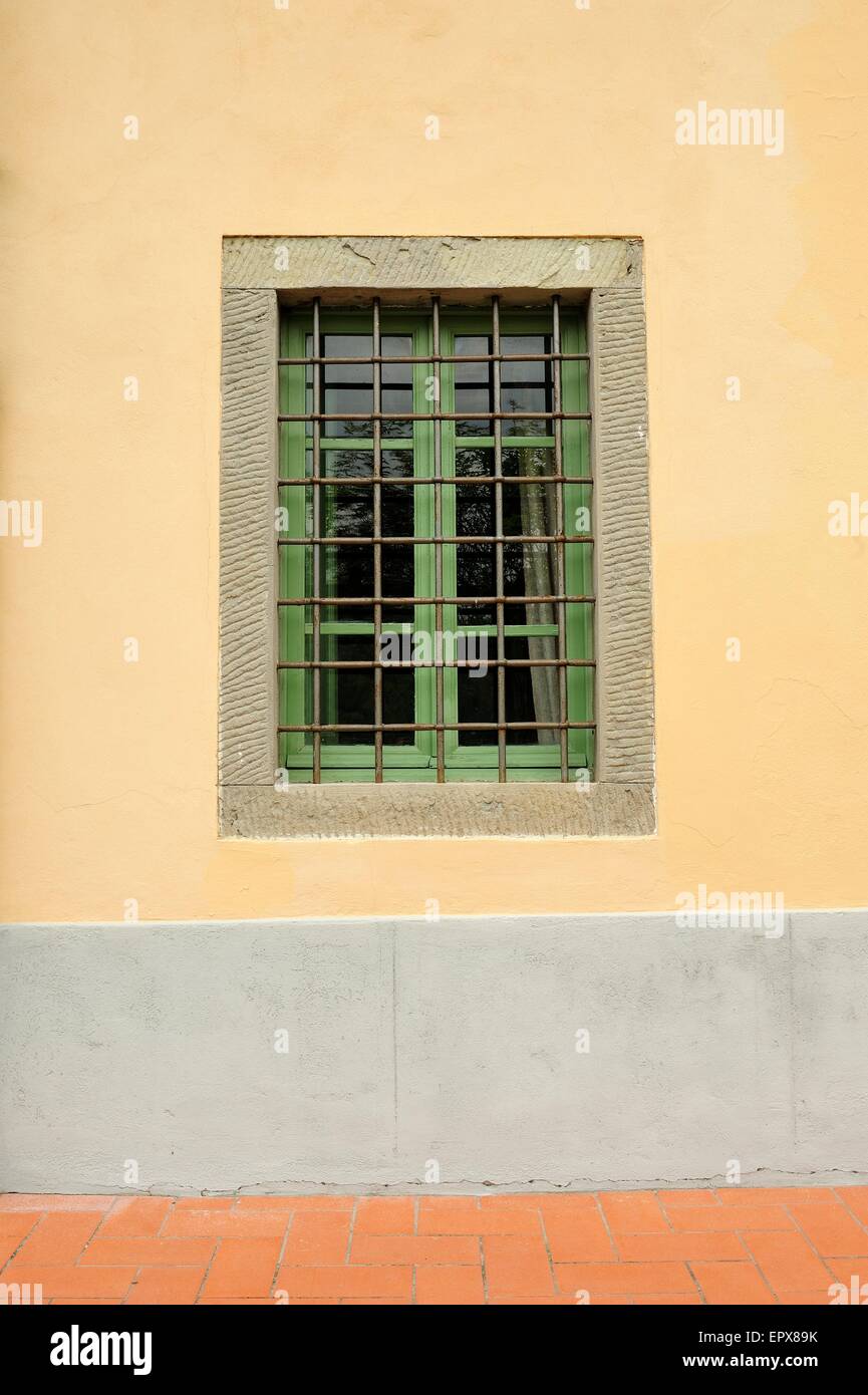Window with bars Stock Photo - Alamy