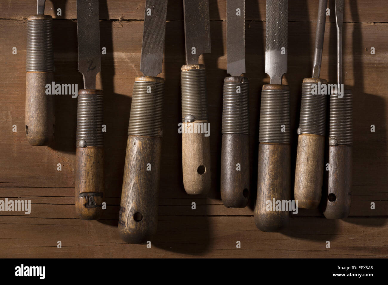 Silversmiths tools hi-res stock photography and images - Alamy
