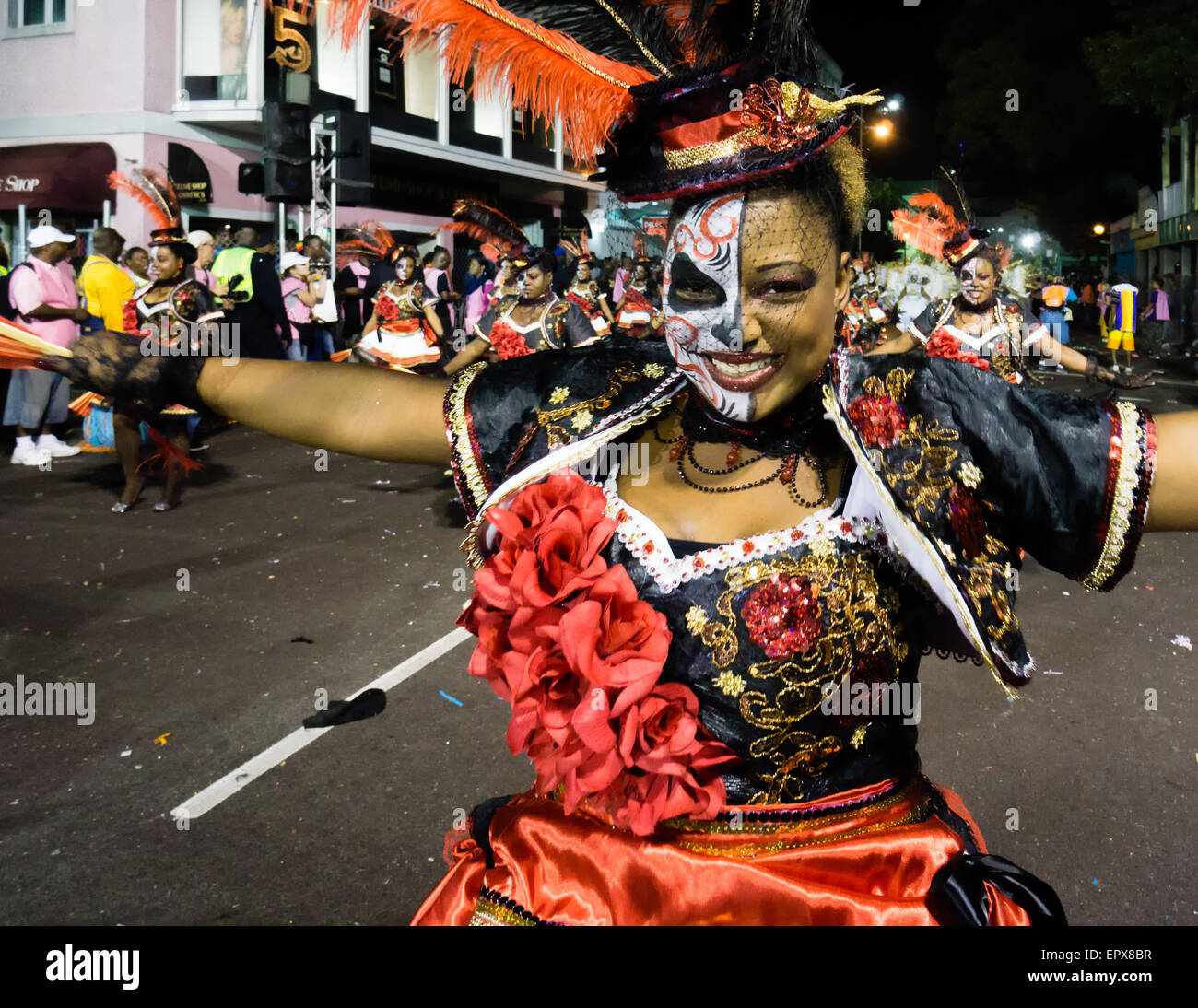 Bahamas carnival female dancer hi-res stock photography and images - Alamy