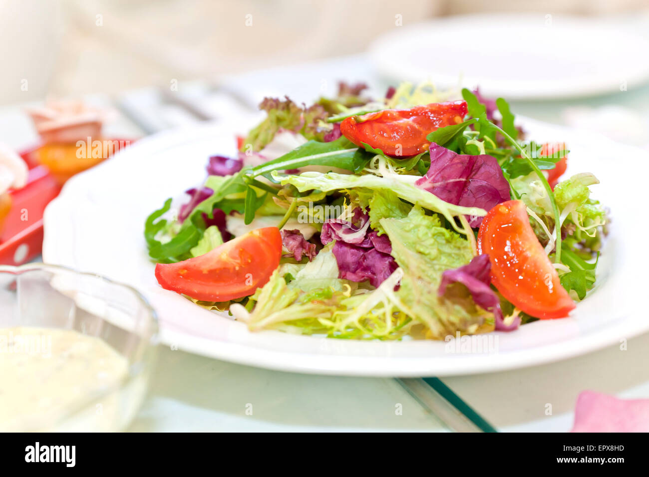 Fresh vegetable salad Stock Photo - Alamy