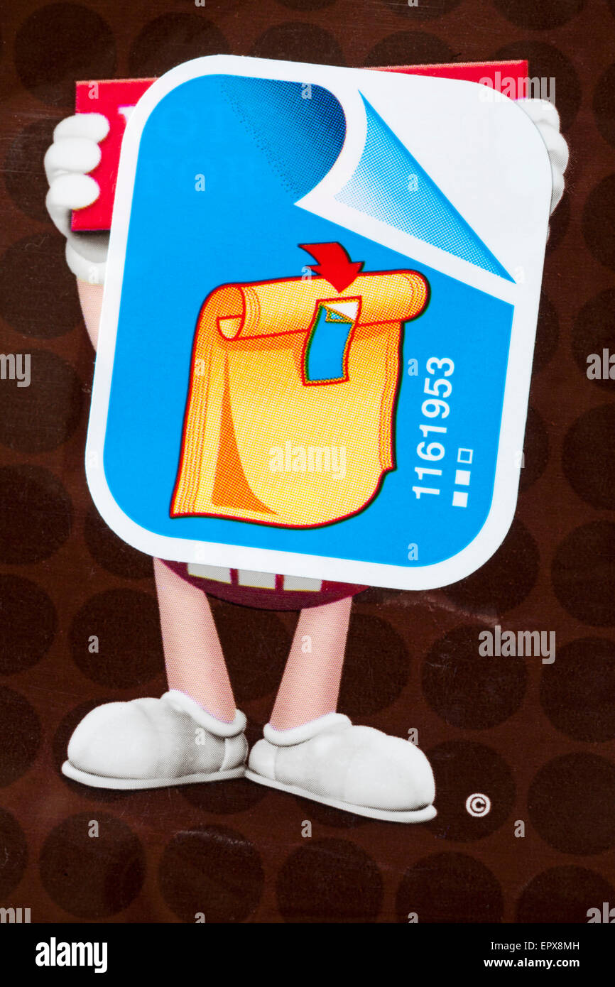 Resealable sticker hi-res stock photography and images - Alamy