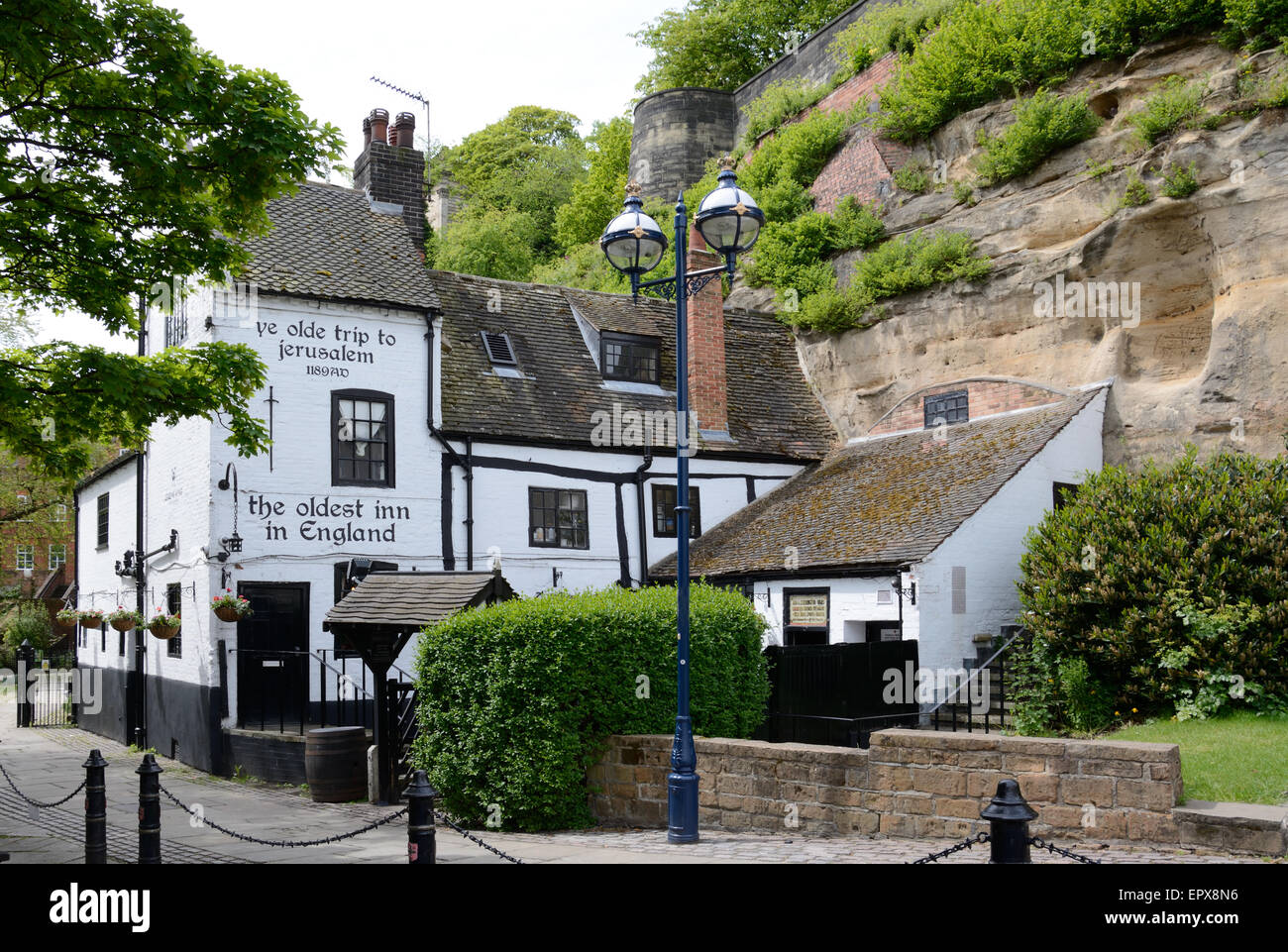 Nottingham oldest inn hi-res stock photography and images - Alamy