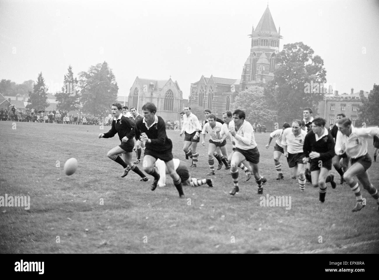 Warwick v London Wasps, Rugby Union match at Rugby School, Rugby ...