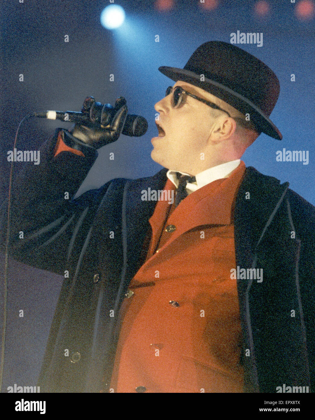 Ska group Madness performing at GMex in Manchester. Pictured is lead ...