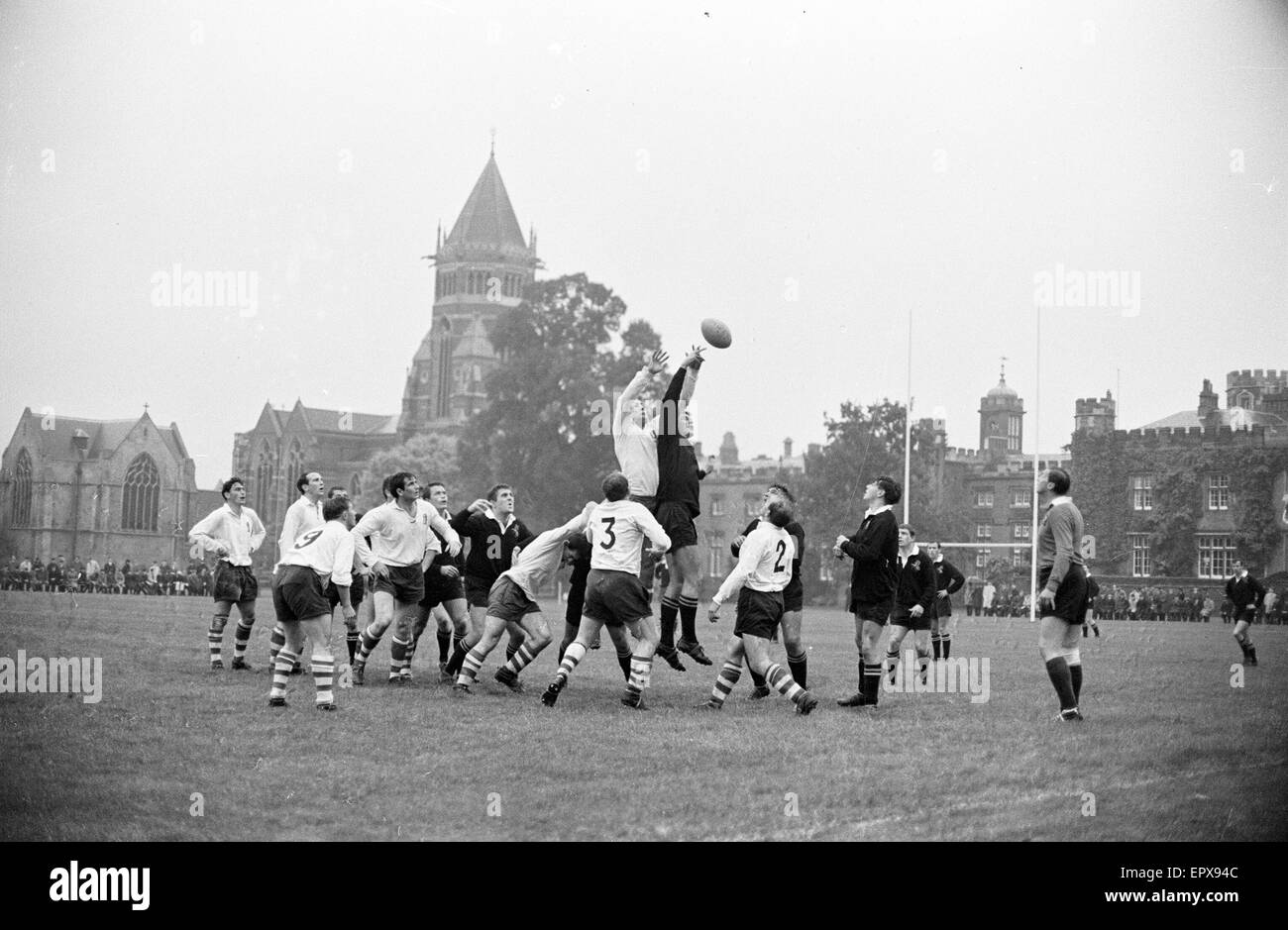 Warwick v London Wasps, Rugby Union match at Rugby School, Rugby ...
