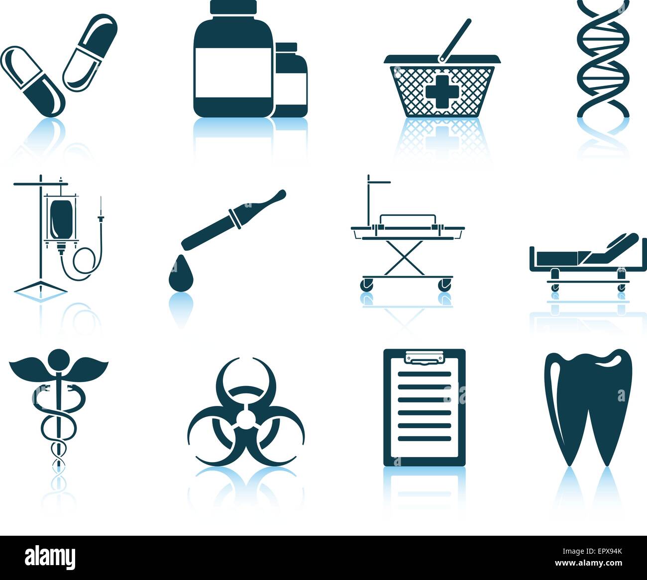 Hospital cart emergency Stock Vector Images - Alamy