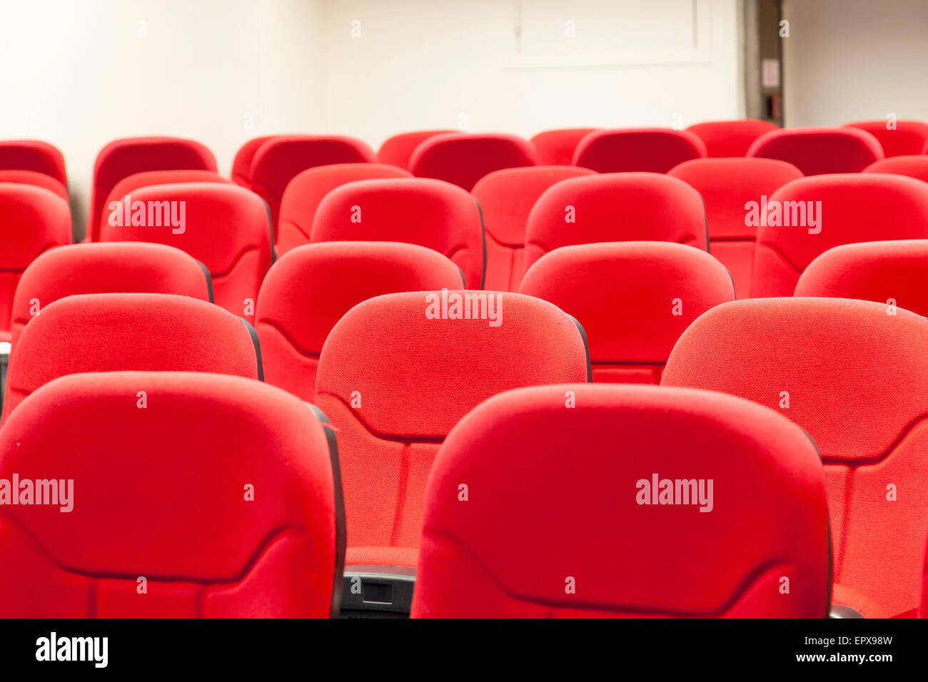 Lecture room chairs Stock Photo - Alamy