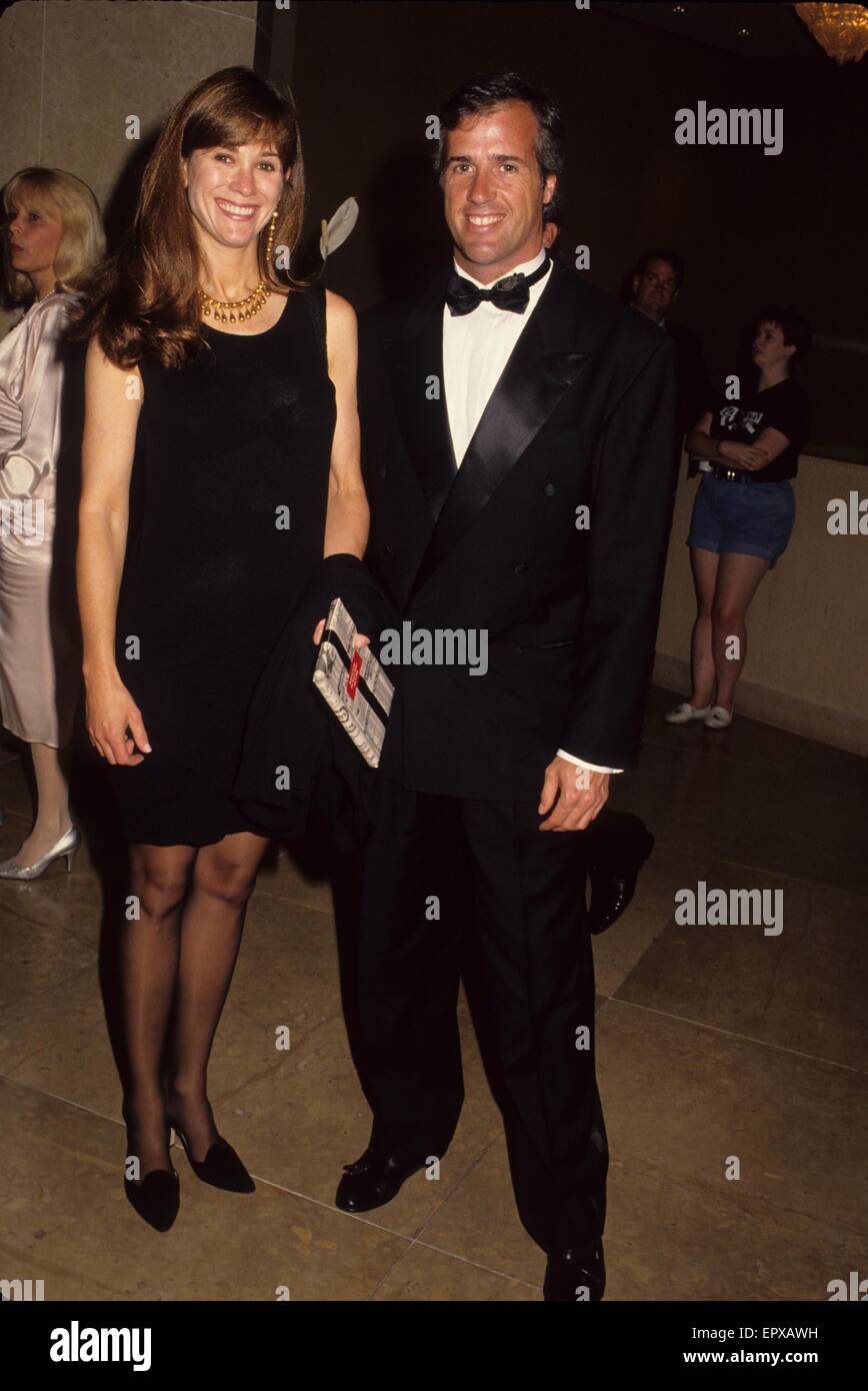 DANNY SULLIVAN WITH Julie Nini 1992. © Lisa Rose/Globe Photos/ZUMA Wire ...