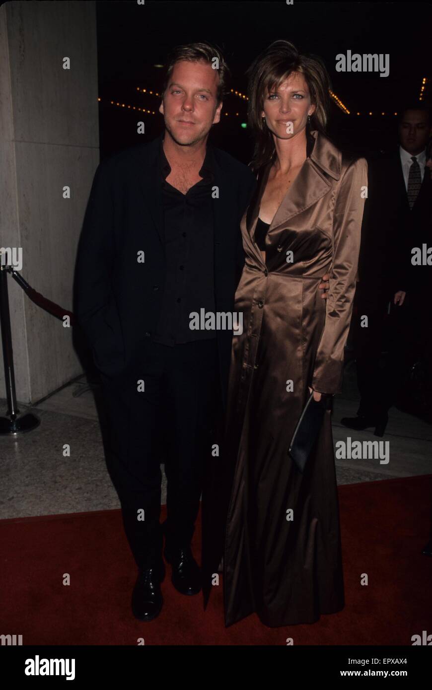 KIEFER SUTHERLAND with wife Kelly at Dark City premiere Los Angeles Ca ...