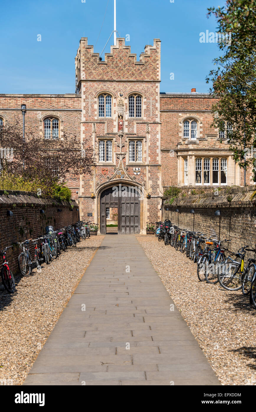 Jesus College is a college of the University of Cambridge Stock Photo ...