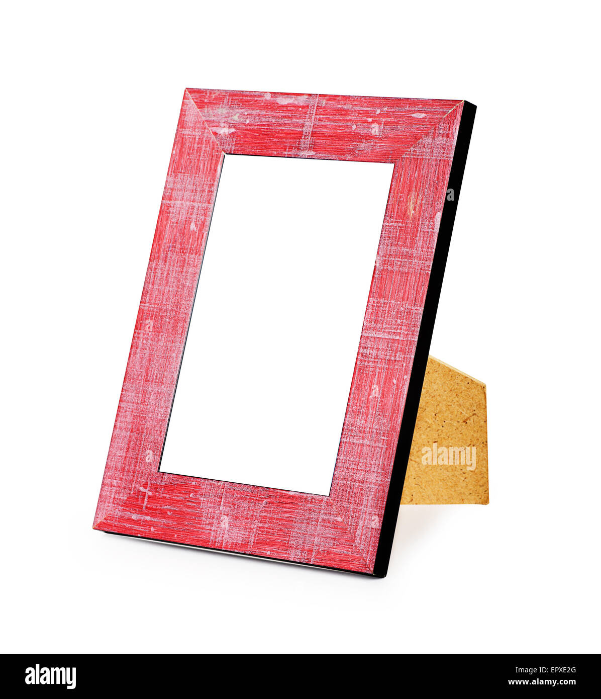 Red square picture frame Cut Out Stock Images & Pictures - Alamy