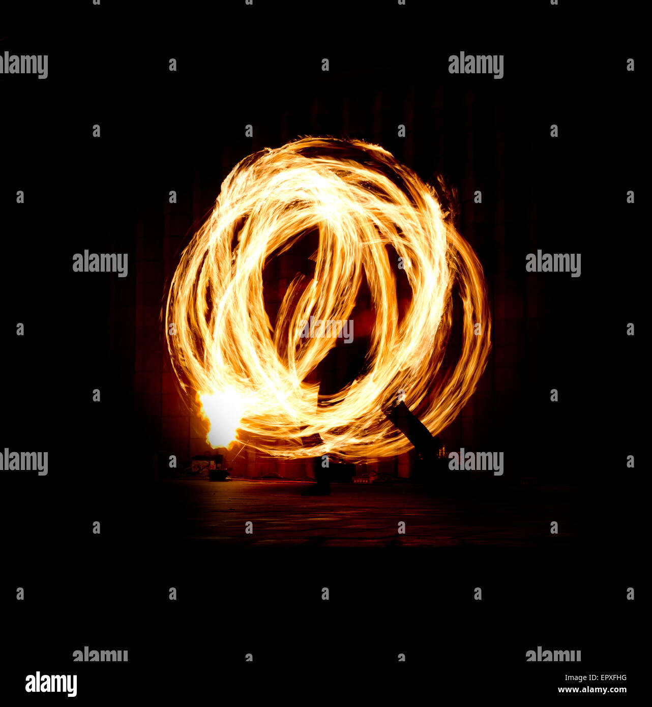 Flaming light trails hi-res stock photography and images - Alamy