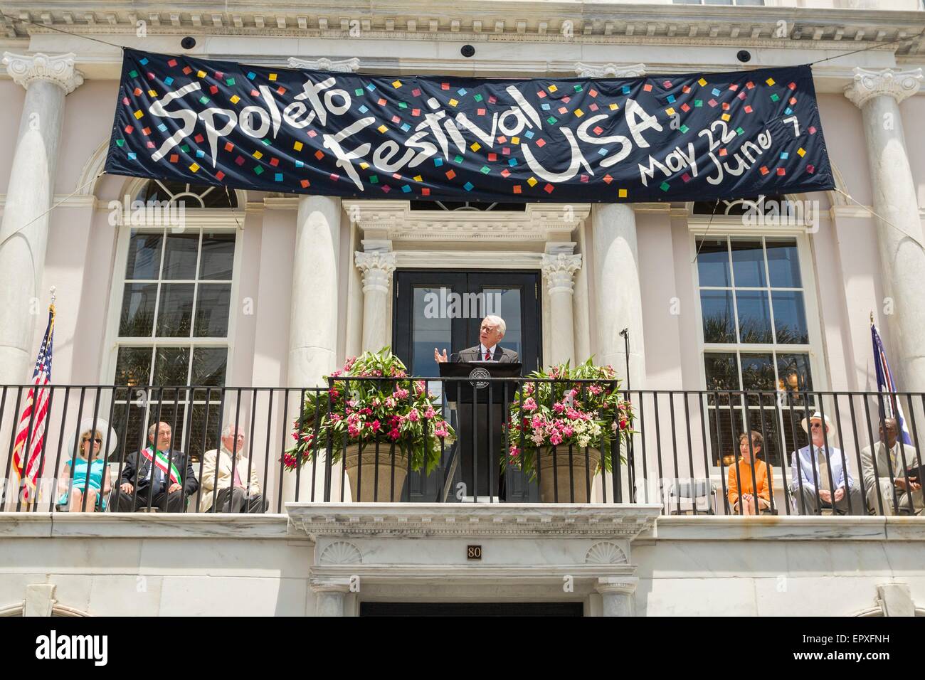Charleston, South Carolina, USA. 22nd May, 2015. Charleston Mayor ...