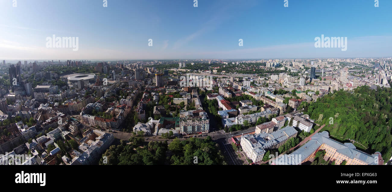 aerial view of the historic center of Kiev, Ukraine Stock Photo - Alamy