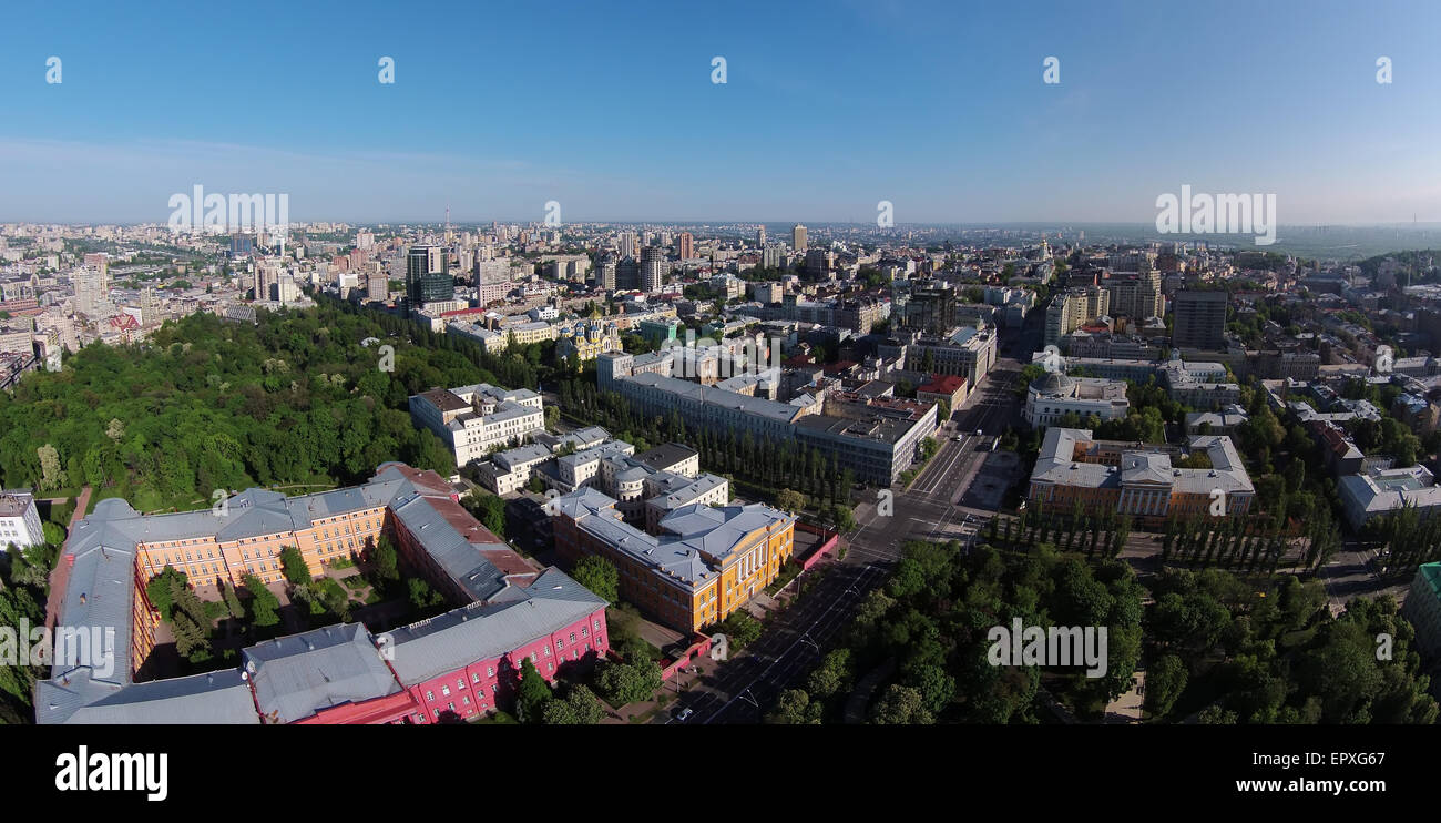 aerial view of the historic center of Kiev, Ukraine Stock Photo - Alamy