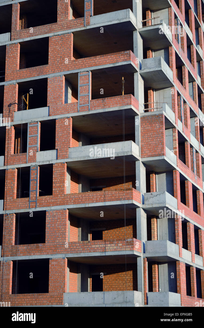 Construction multistory apartment building hi-res stock photography and ...