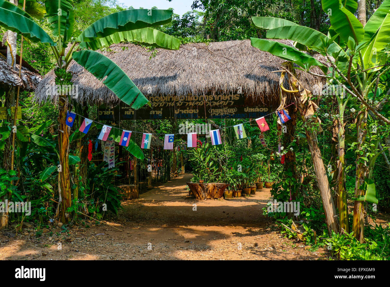 Hill Tribes, Village in Chiang Rai, Northern Thailand, Thailand, Asia ...