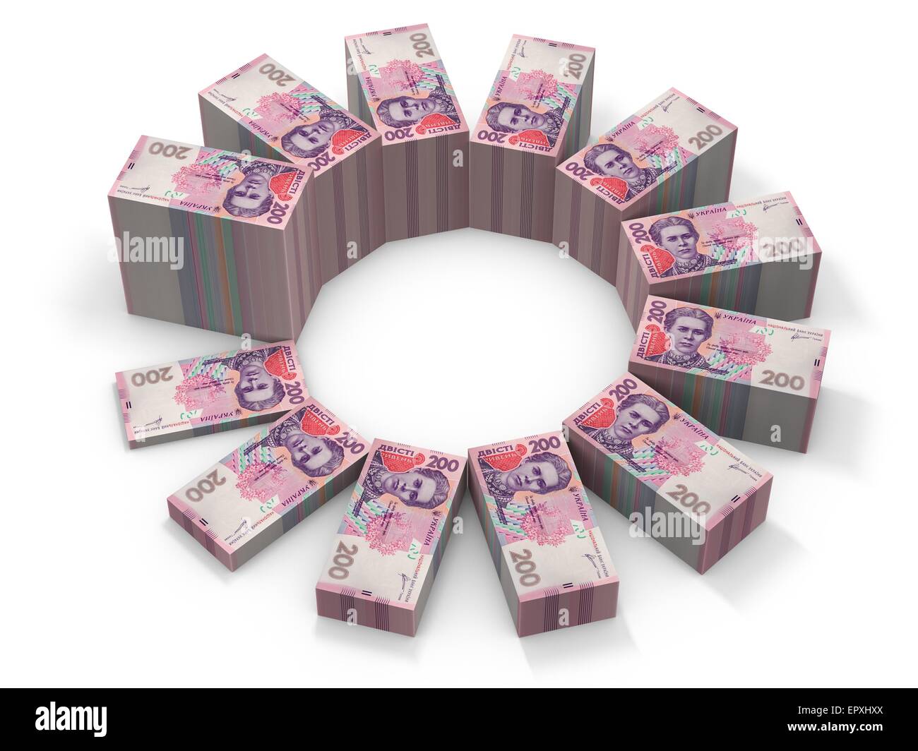 Stairs from stacks of money.Expansion of deposits concept Stock Photo ...