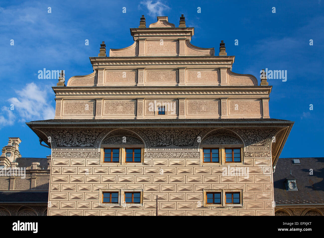 Prague renaissance architecture detail hi-res stock photography and ...