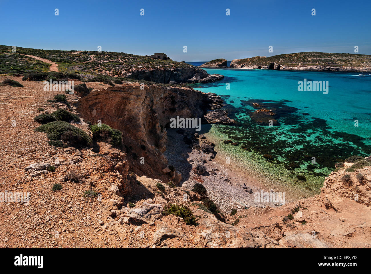Comino island snorkelling hi-res stock photography and images - Alamy