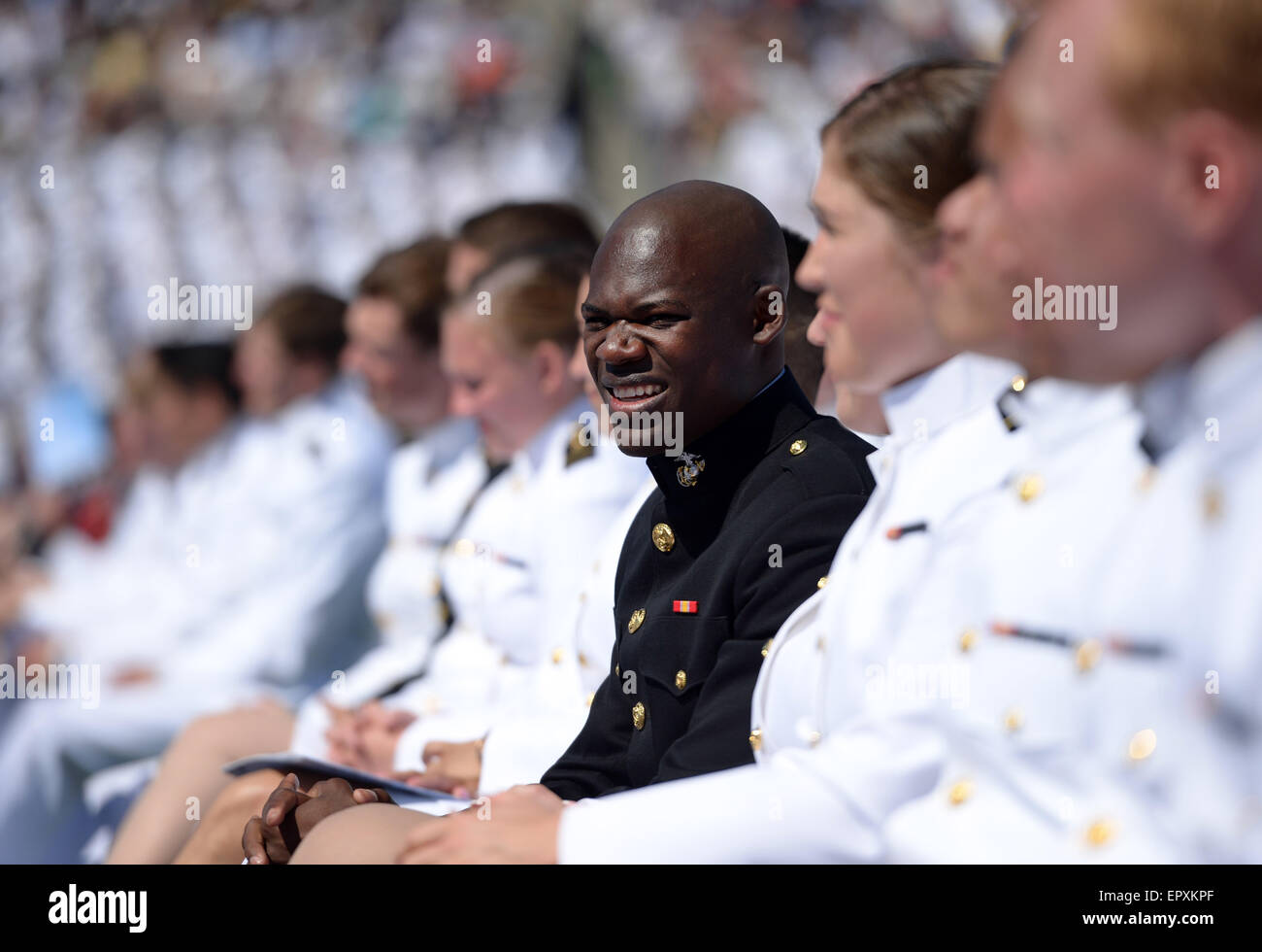 Annapolis naval academy graduate hi-res stock photography and images ...