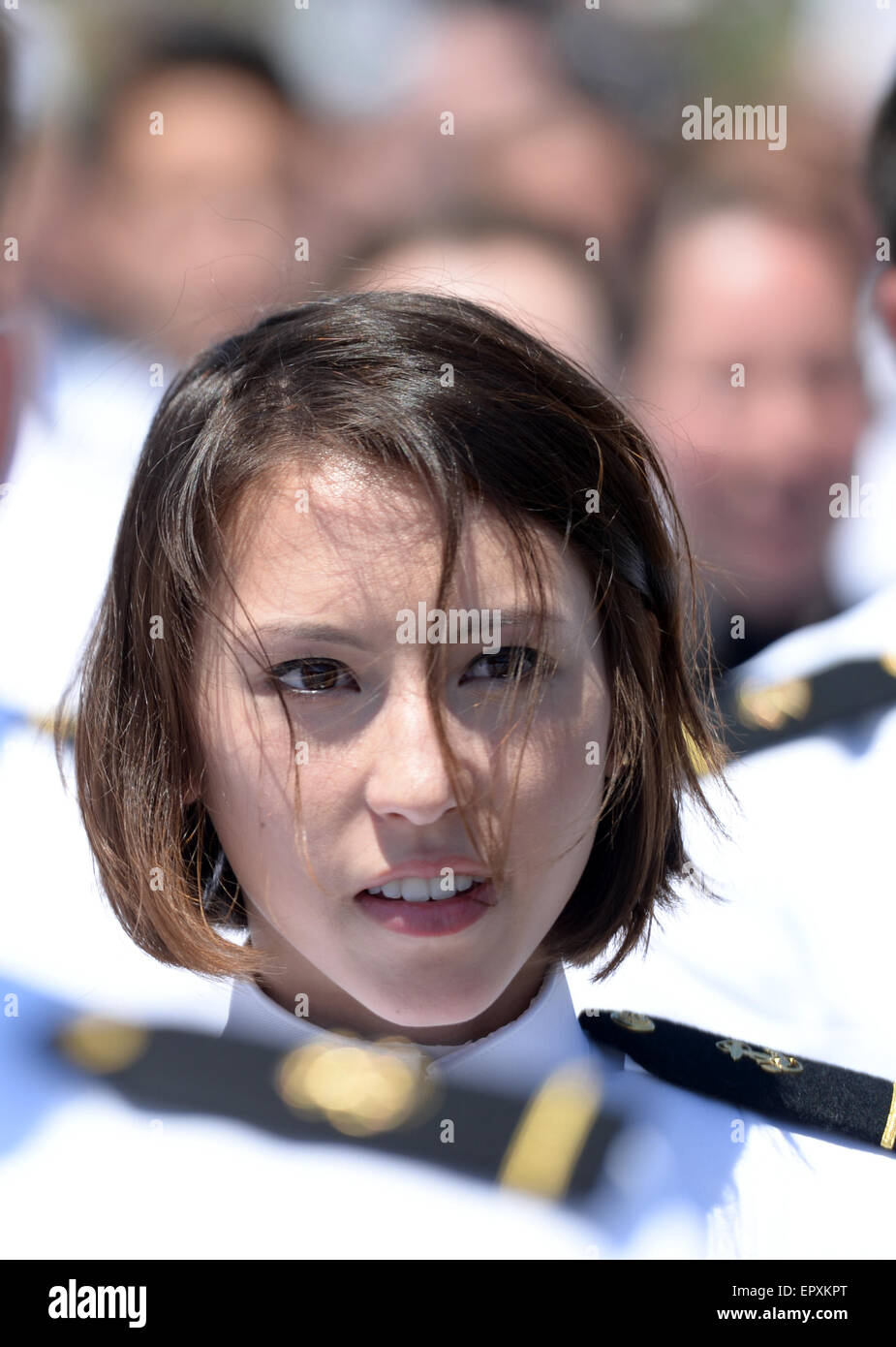 Annapolis naval academy graduate hi-res stock photography and images ...