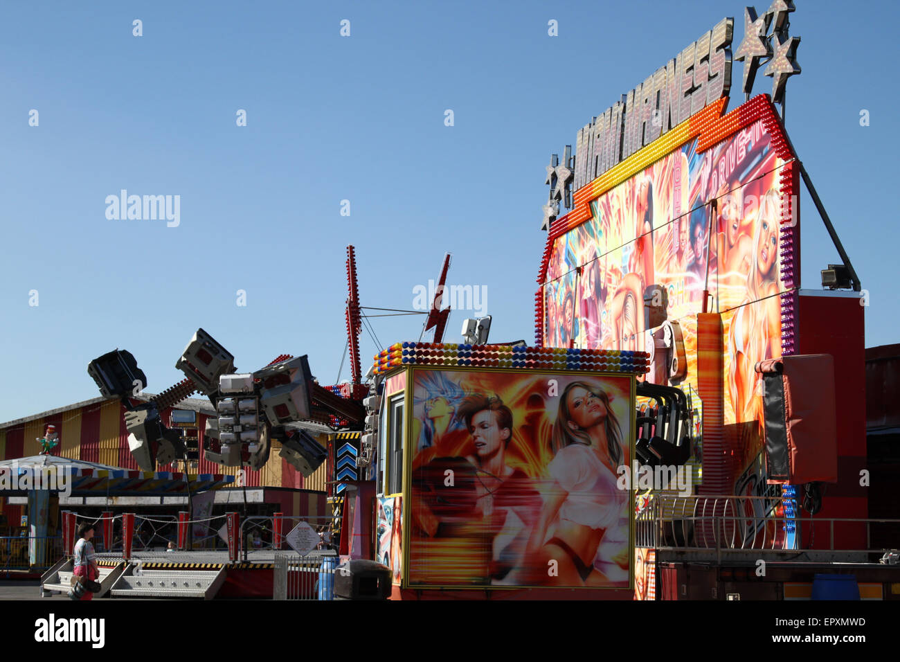 Miami fairground ride hi-res stock photography and images - Alamy