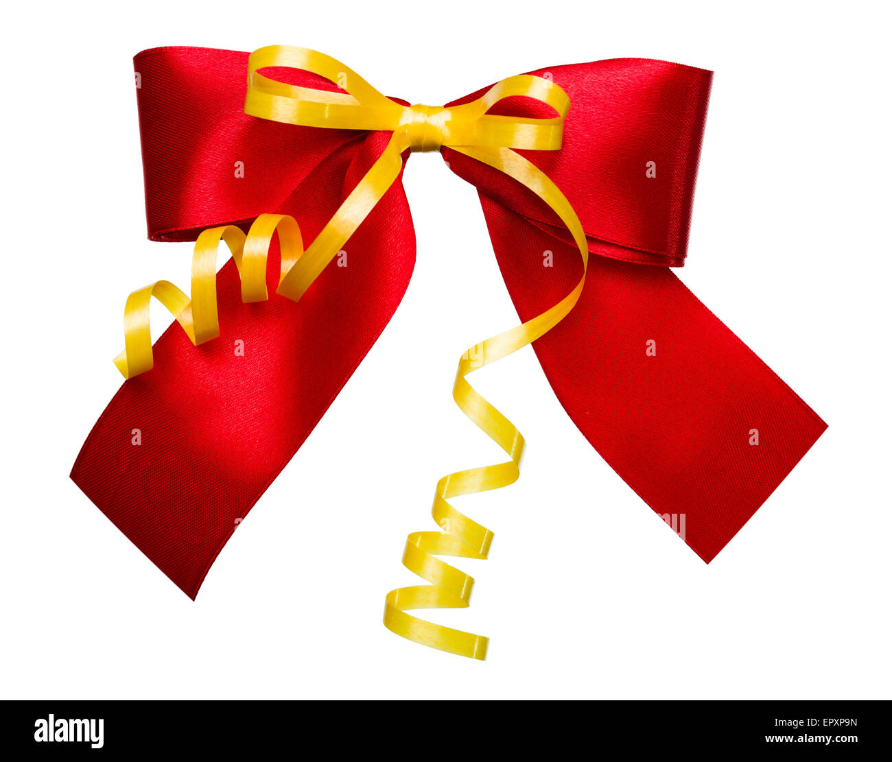 Big red bow made from hi-res stock photography and images - Alamy