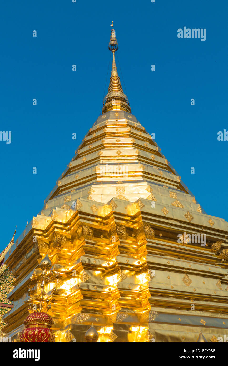 Wat Phra That Doi Suthep, Temple, Golden Chedi, Chiang Mai, Northern ...