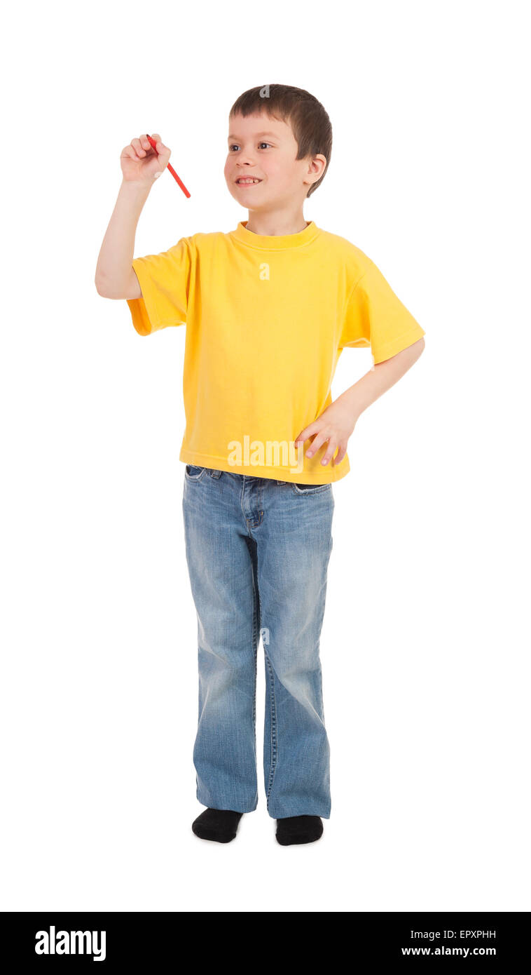 Boy with a good smile Cut Out Stock Images & Pictures - Alamy