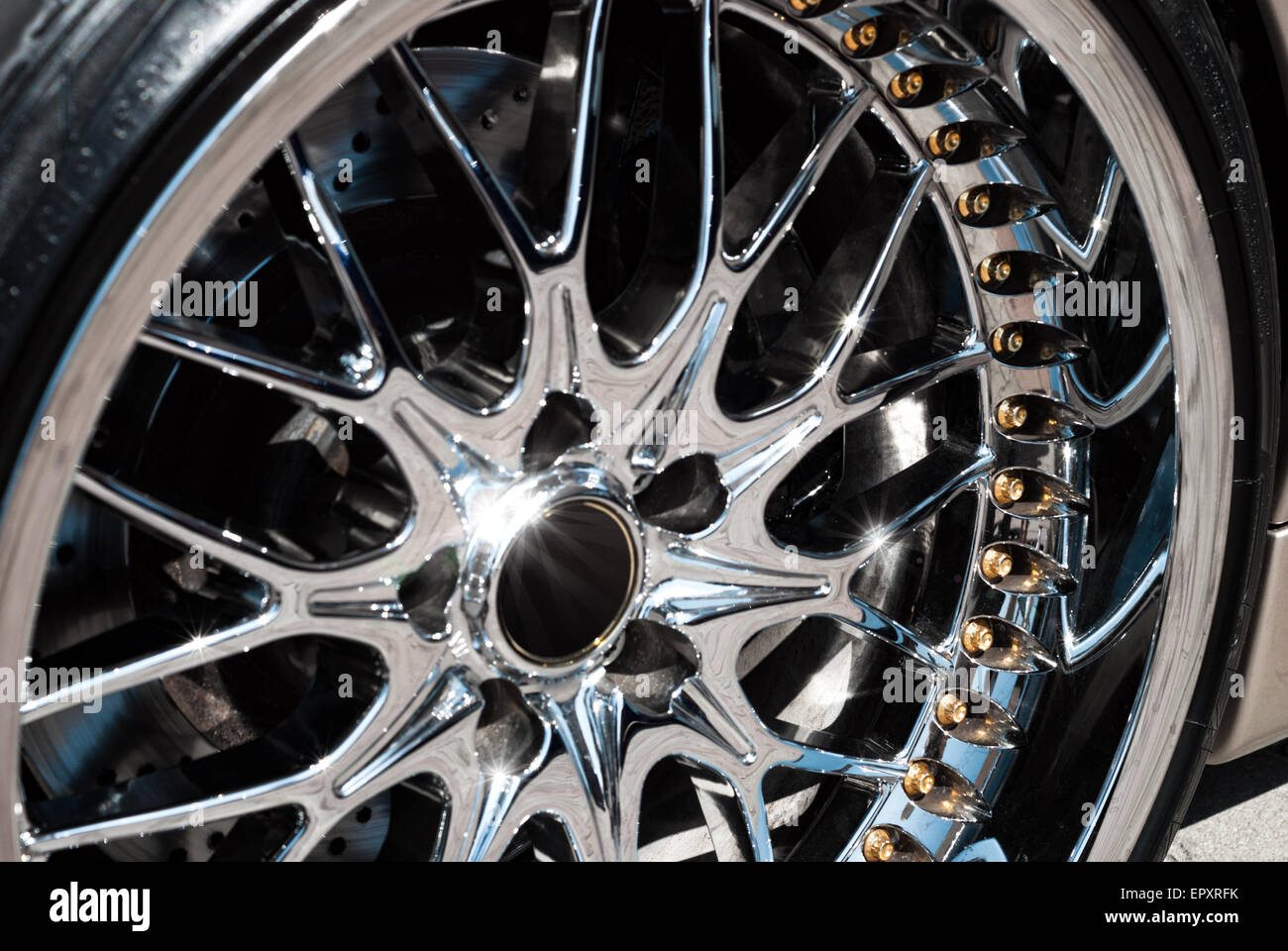 car wheel closeup Stock Photo - Alamy