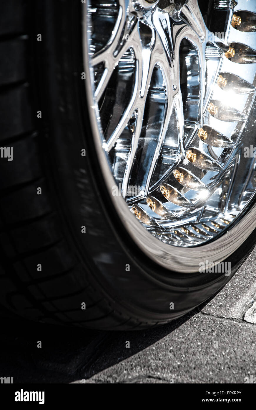 car wheel closeup Stock Photo - Alamy