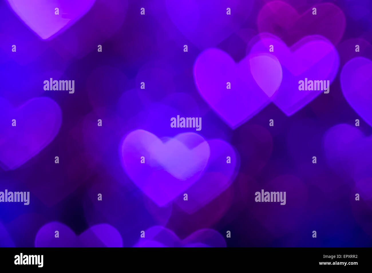 dark blue heart shape holiday photo background Stock Photo - Alamy