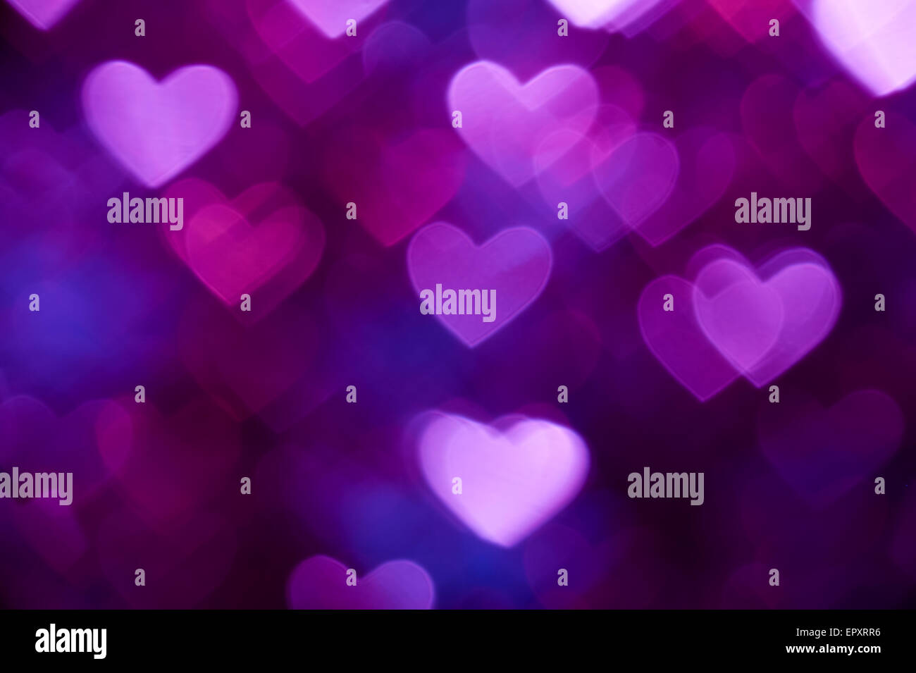 dark blue heart shape holiday photo background Stock Photo - Alamy